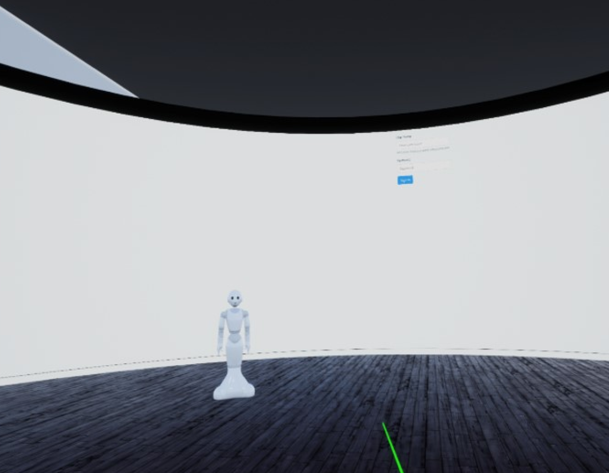 VR-Assistant for Participation in Conferences for an International Company